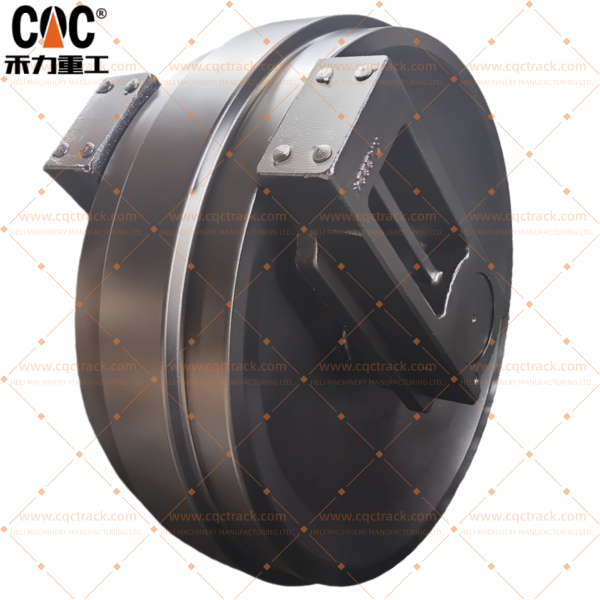 China HYUNDAI Track Chassis Components 81QE-13010 Track Idler Assembly ...